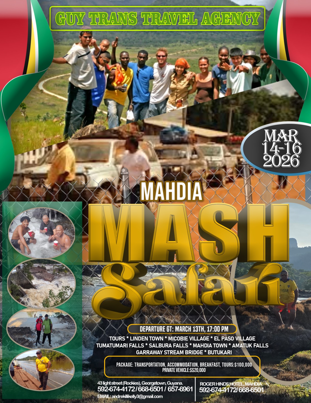 Guyana Overland Adventures 2026: The Mahdia Mash & Lethem Rodeo Safaris ...